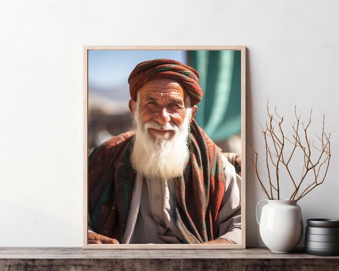 Afghanistan Wall Art Kabul Wall Art Afghan Dress Traditional Clothes ...