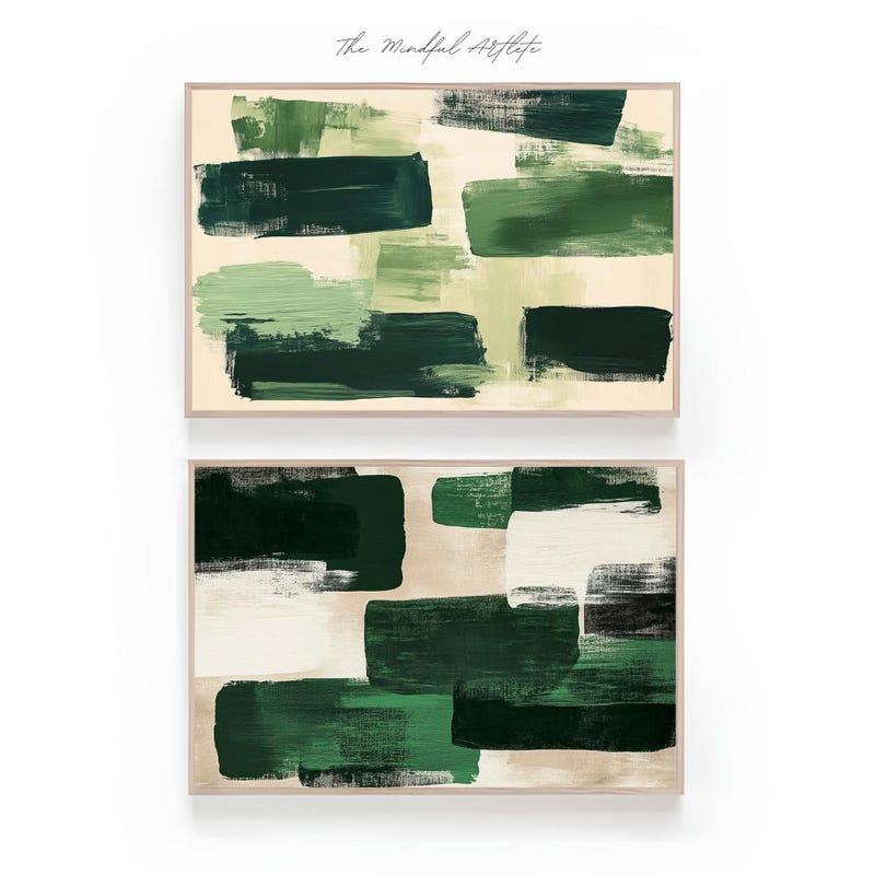 Horizontal Abstract - Etsy