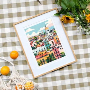 Mexico Print Mexico City Illustration Ciudad De Mexico Travel Poster ...