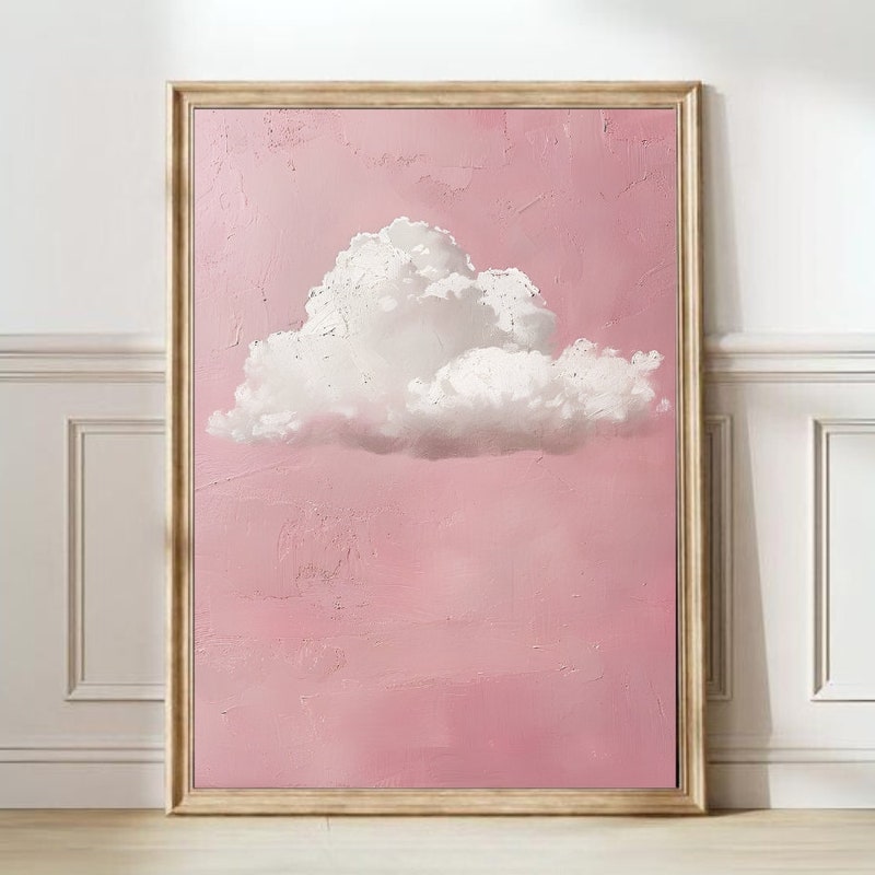 Cloud Art Print - Etsy