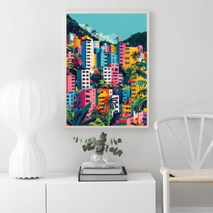 Venezuela Print Venezuela Illustration Caracas Travel Poster Caracas ...