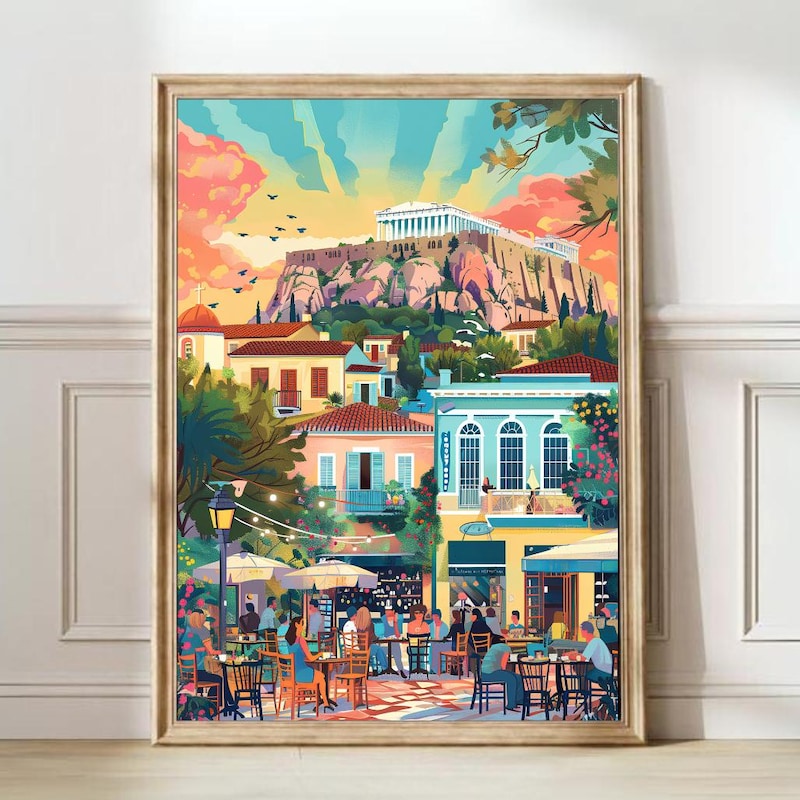 Greece Poster - Etsy