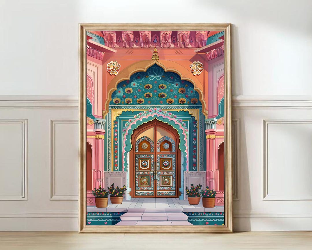 India Print India Illustration Jaipur Print Jaipur Poster India Travel ...