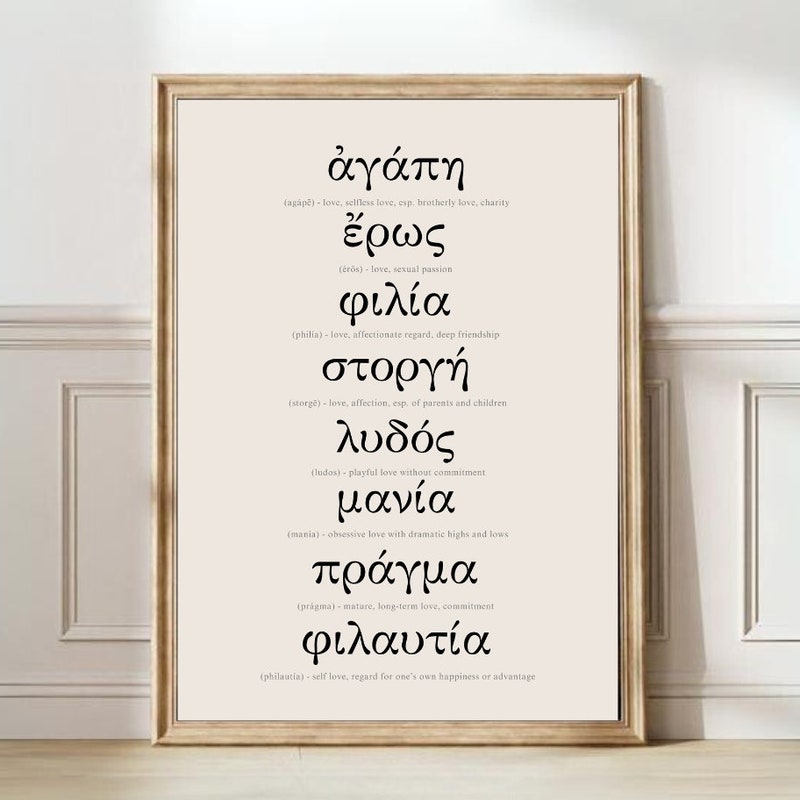 Ancient Greek Print - Etsy