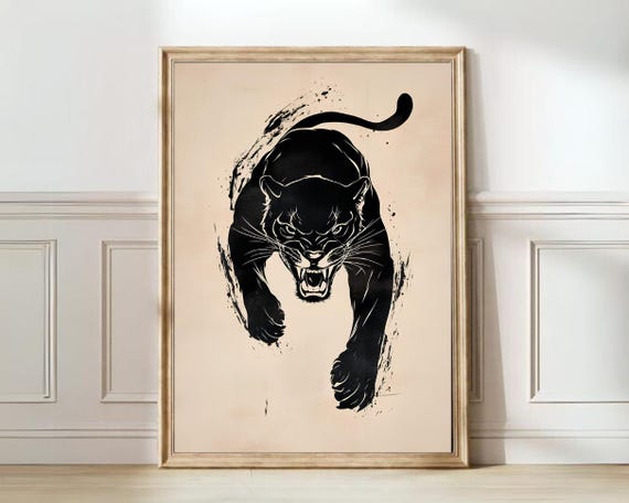 Ed Hardy Panther Poster