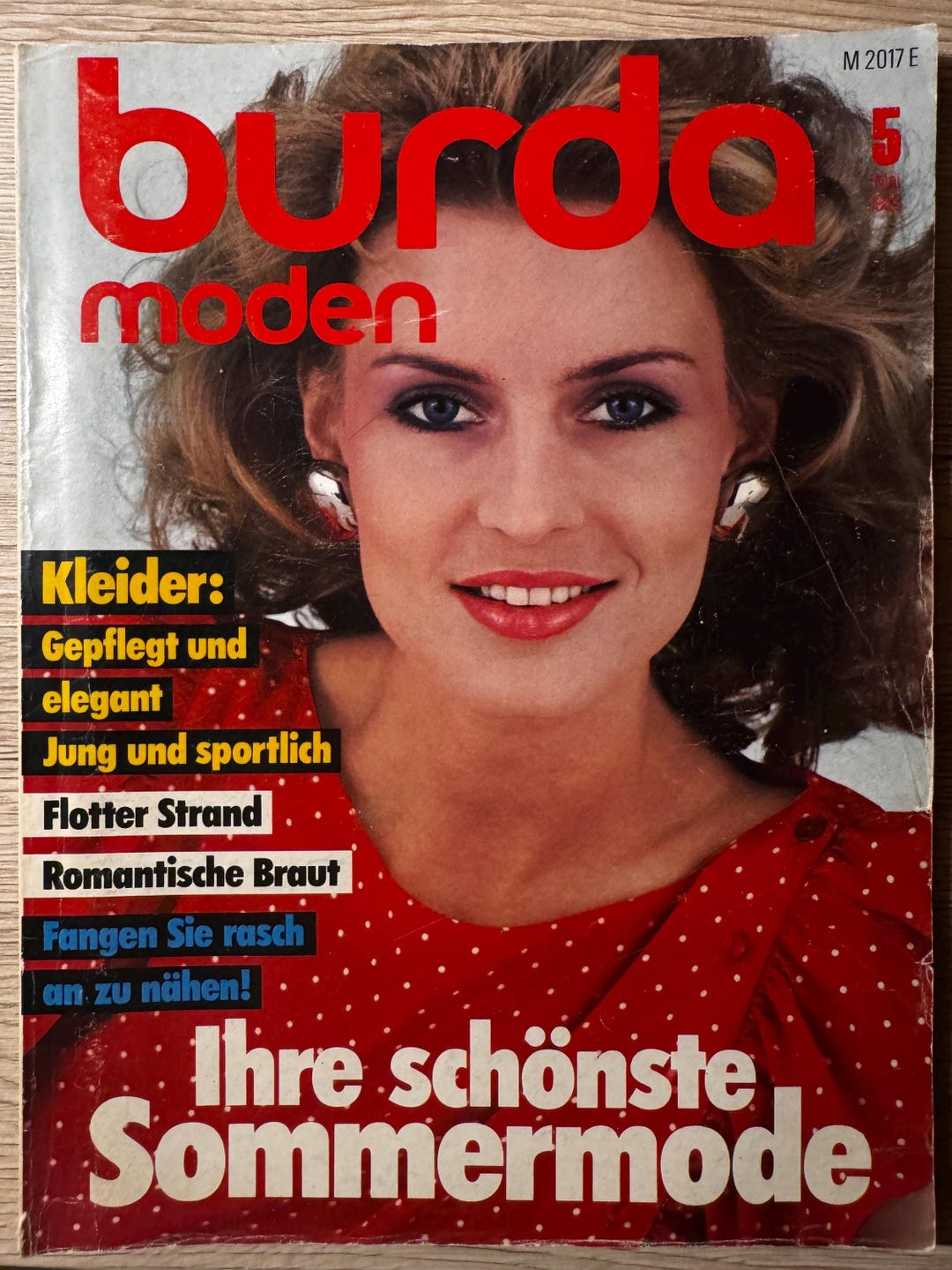 Burda Moden 5/1983 Fashion Magazine With Patterns and Instructions - Etsy