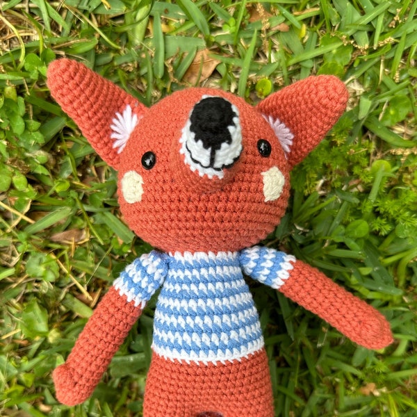 Crochet Fox Rattle Pattern - Etsy