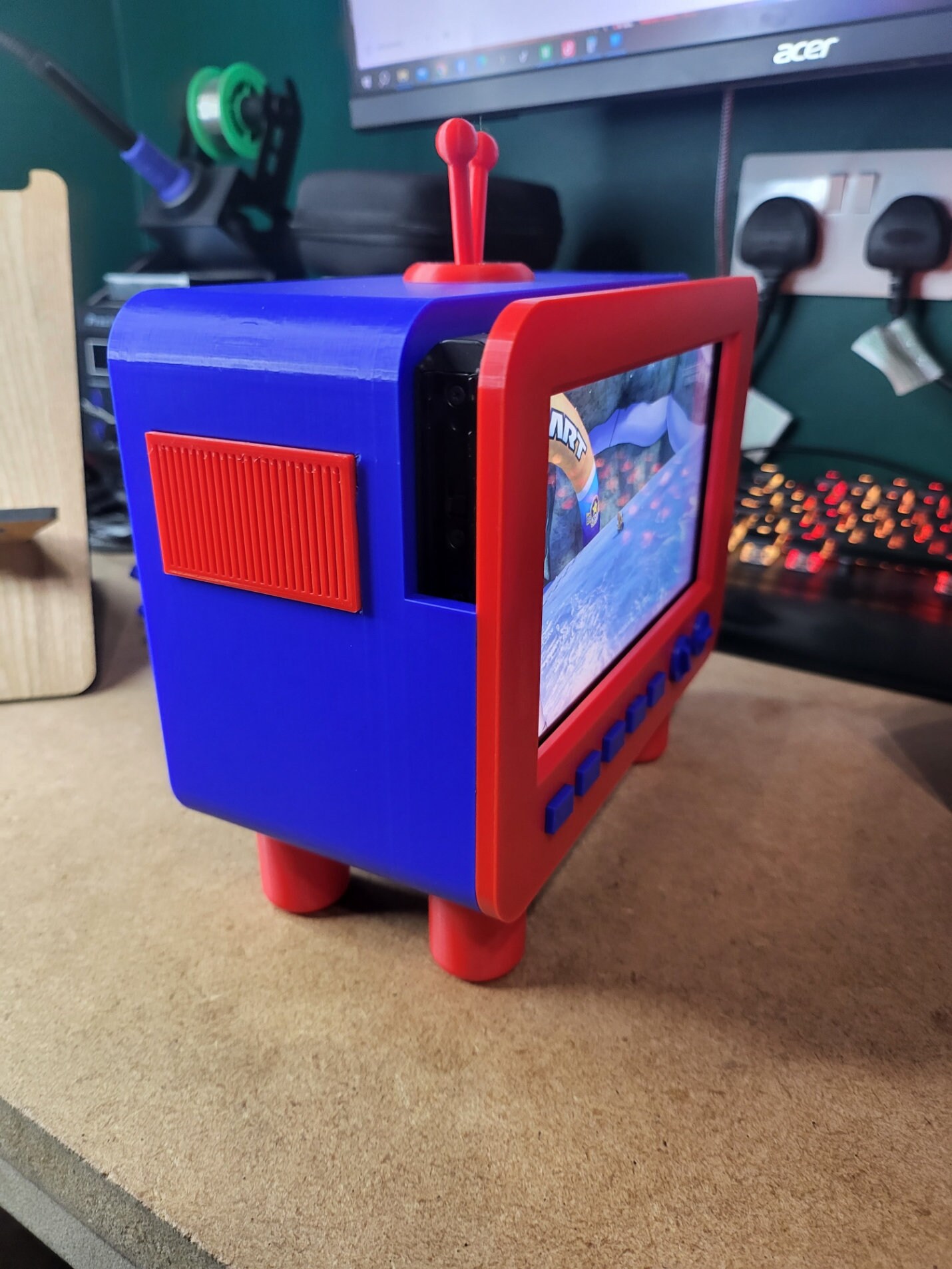 Nintendo Switch 3D Printed Mini TV - Etsy UK