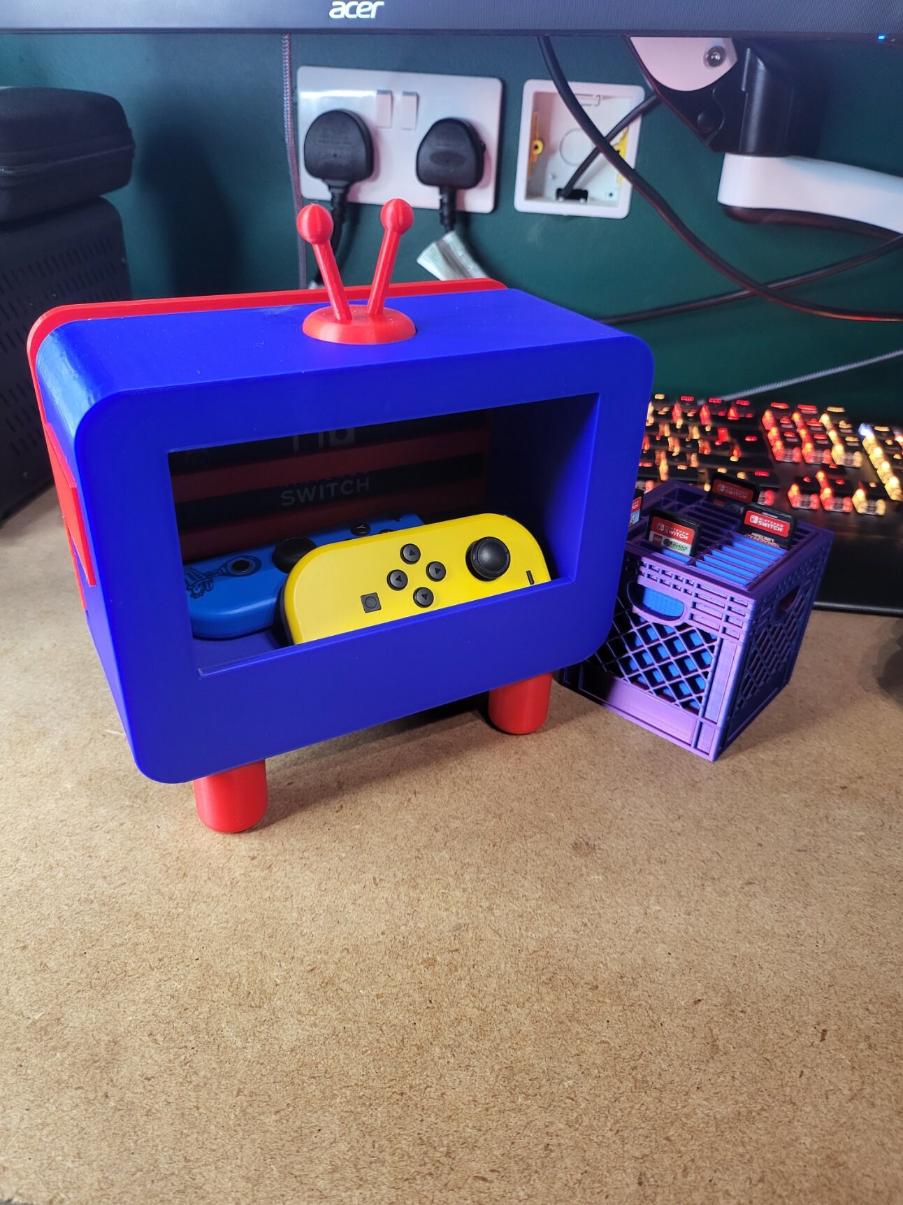 Nintendo Switch 3D Printed Mini TV - Etsy UK