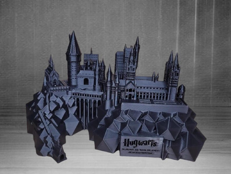 3d Printed Hogwarts Castle - Etsy