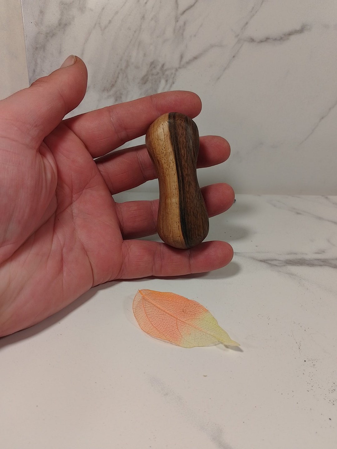 Hand Spinner Fidget Toy -antistress for Meditation, Walnut Tree, Wooden ...