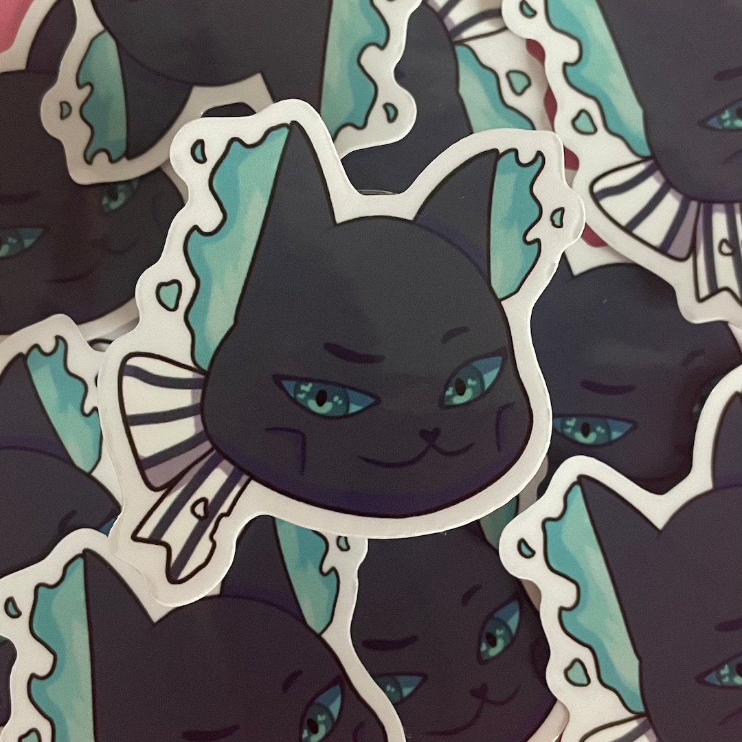 Twisted Wonderland Grim Sticker - Etsy