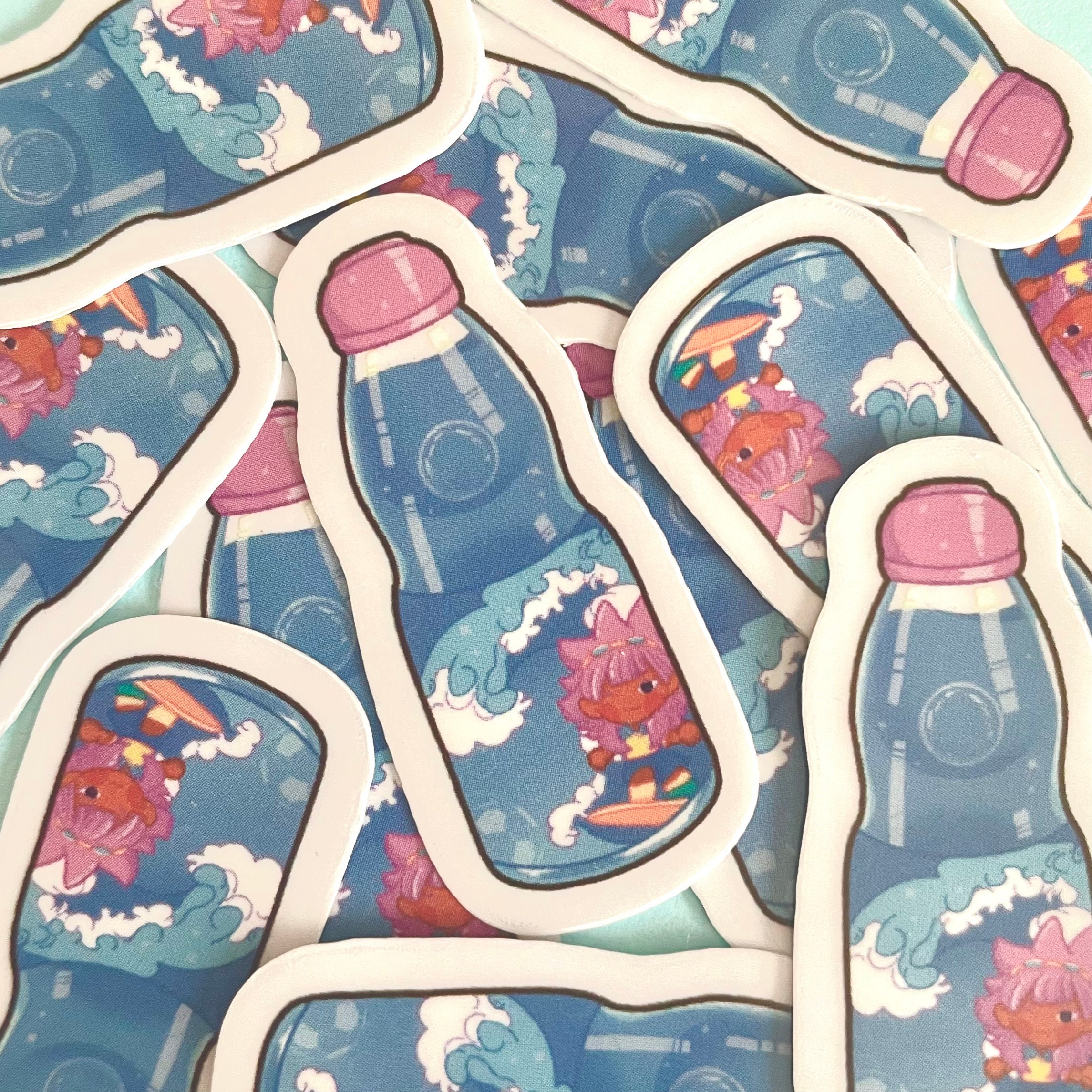 Inazuma Eleven Tsunami Ramune Sticker - Etsy