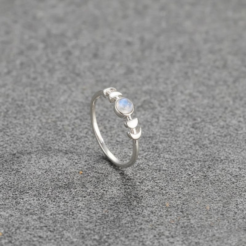 Moon Goddess Ring - Etsy