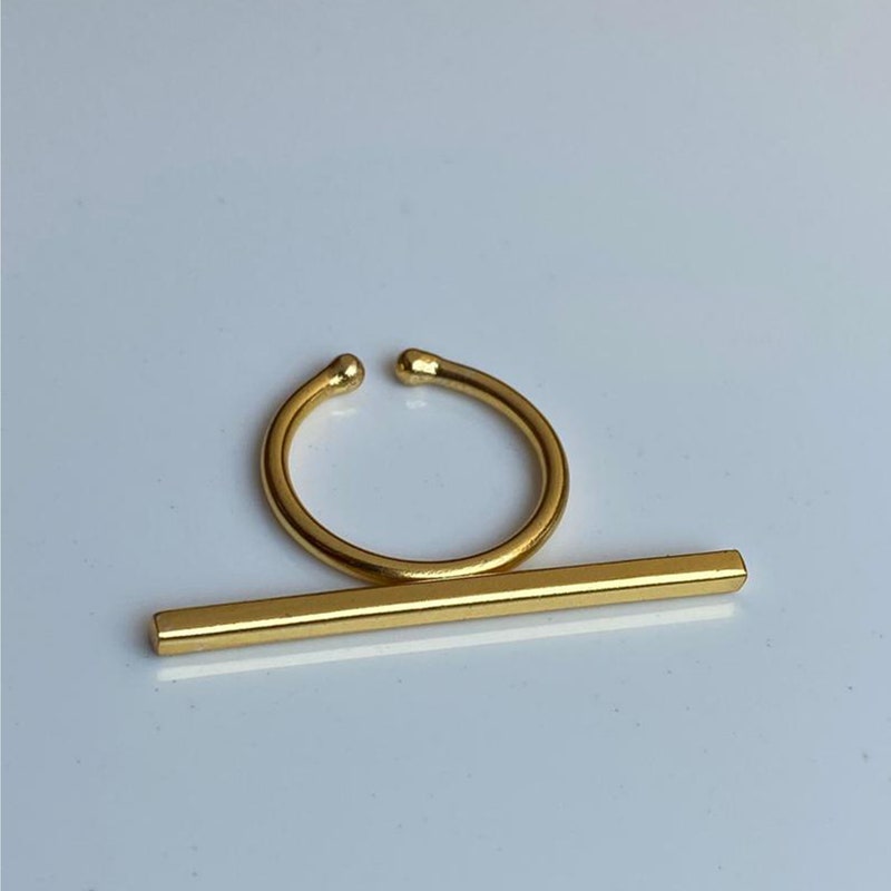 Bar Ring - Etsy
