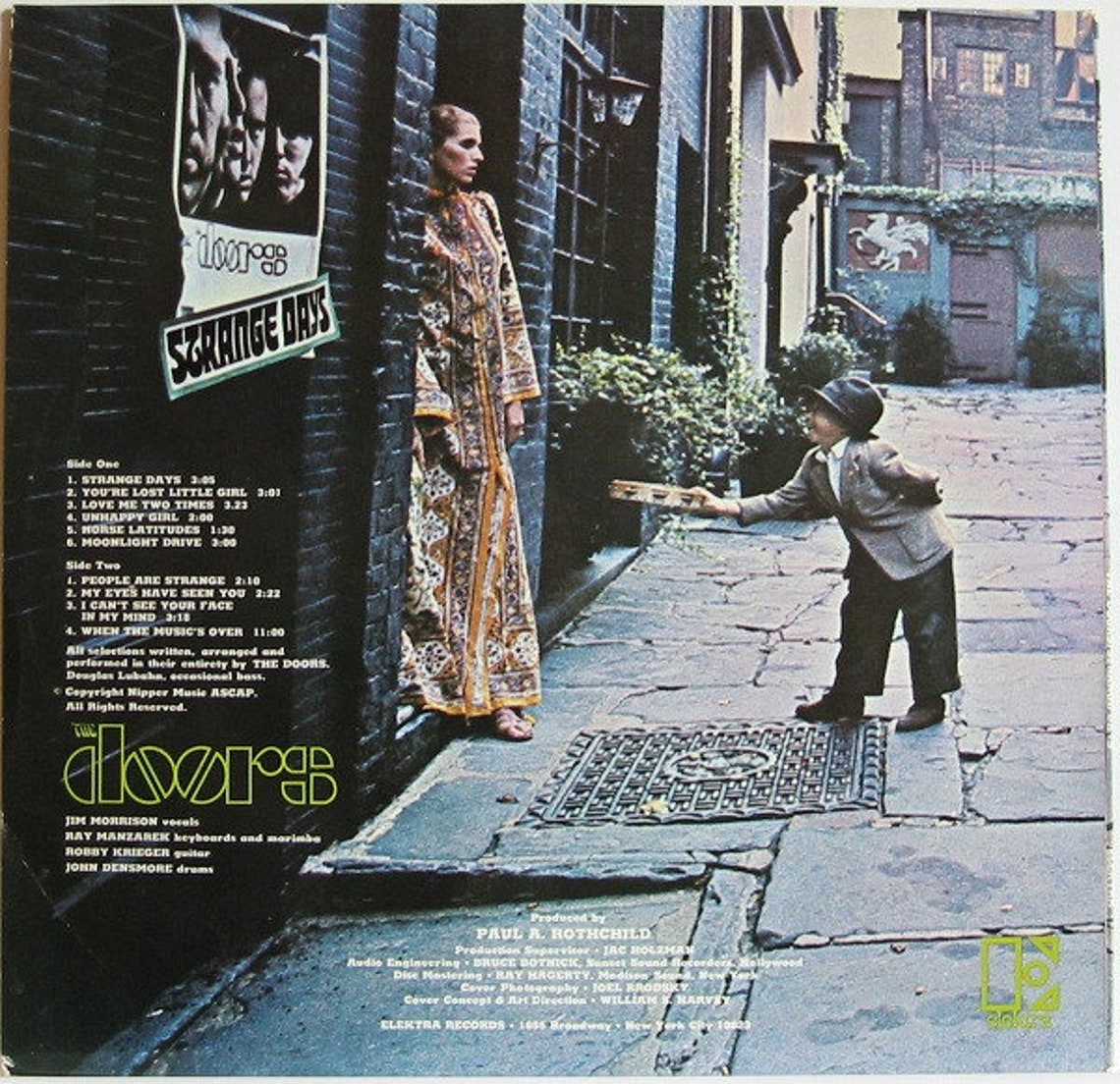 The Doors Strange Days Vinyl LP 12" Record Classic Album Early Pressing ...