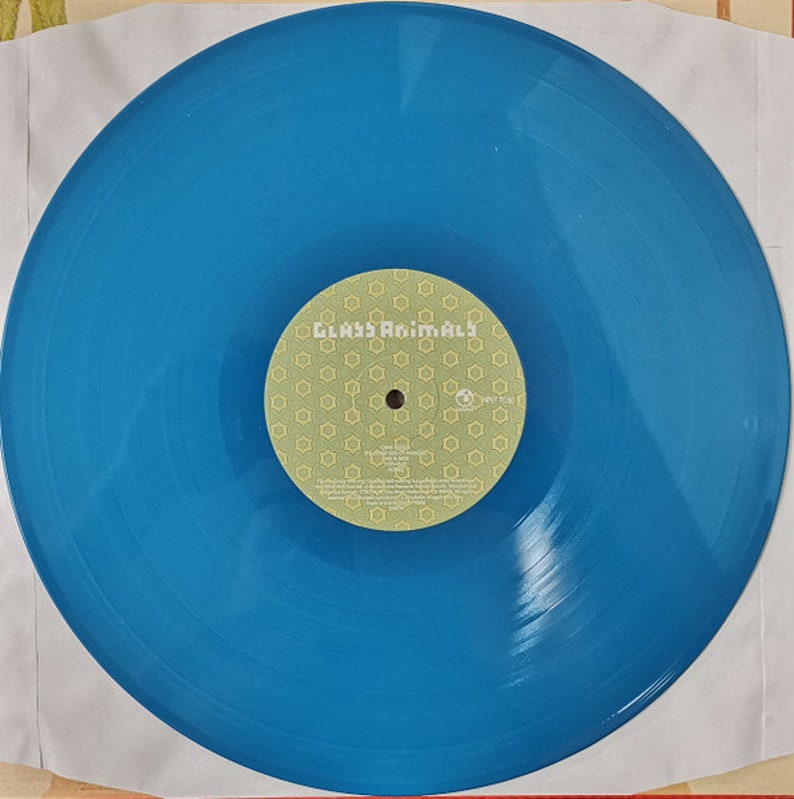 Glass Animals How to Be A Human Being 12" Record Album Blue Vinyl Ltd ...