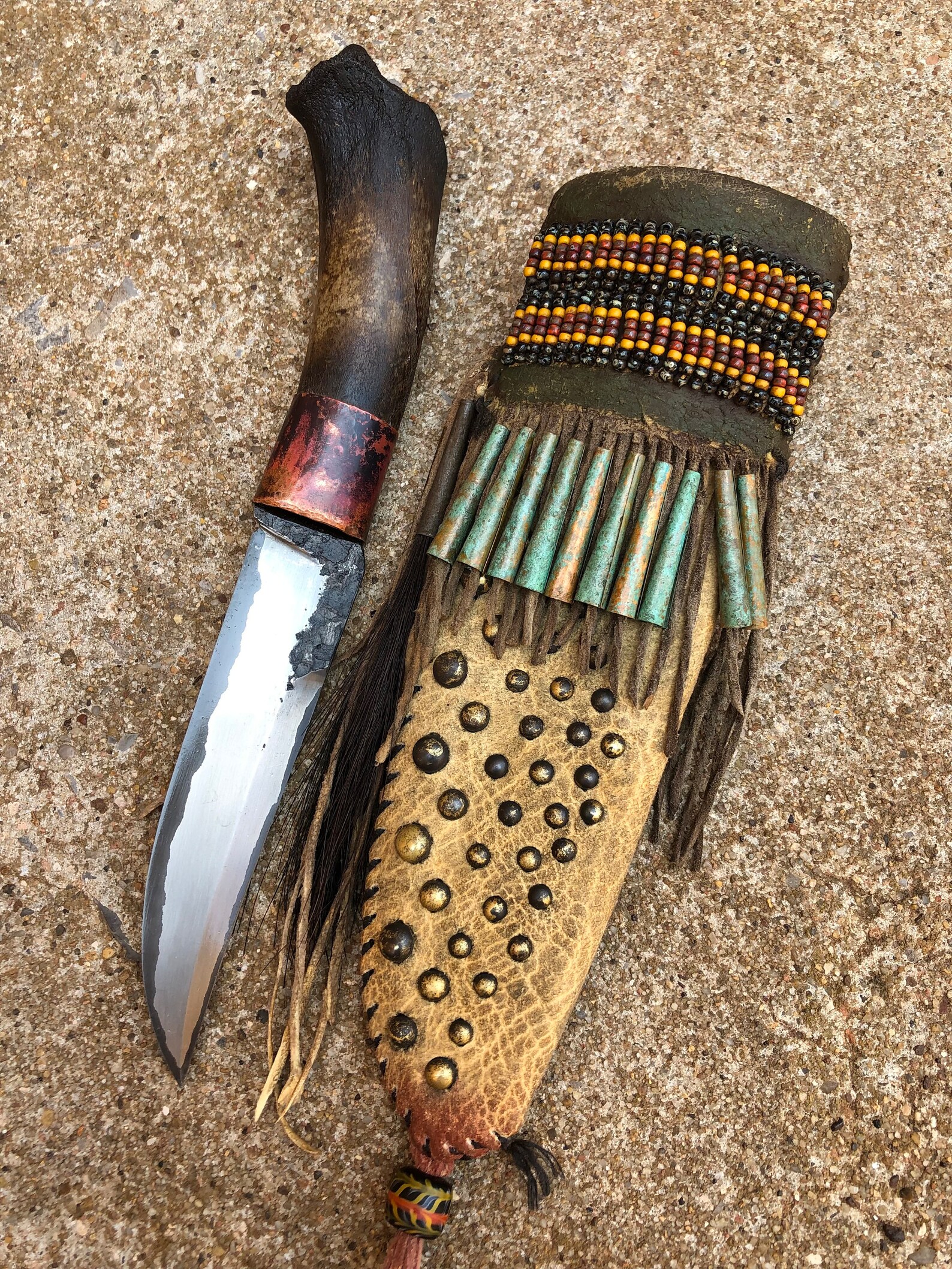 Comanchero Knife, Native American Style, Mountain Man, Rendezvous ...