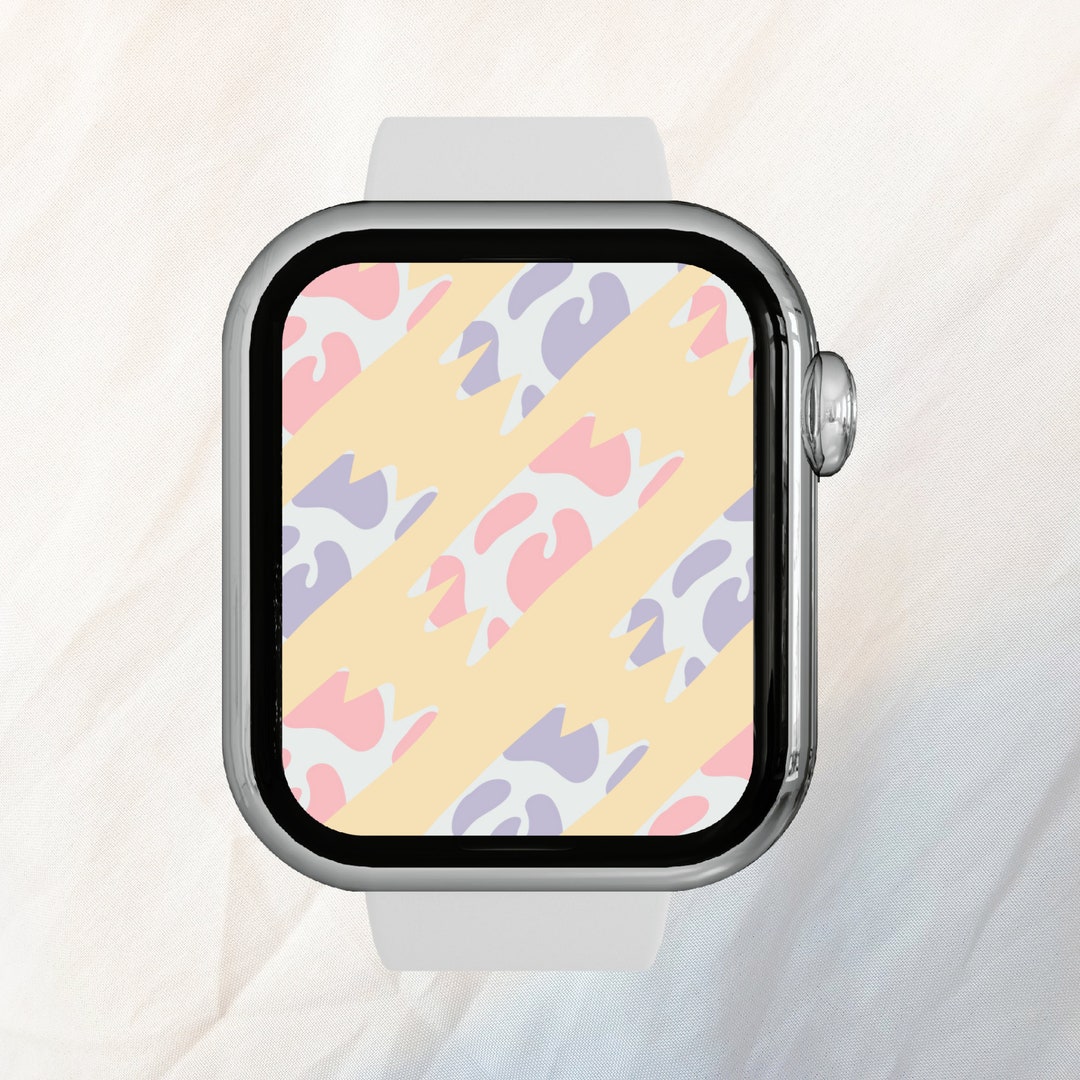Retro Apple Watch Wallpaper, Watch Background, Apple Watch Face Design ...