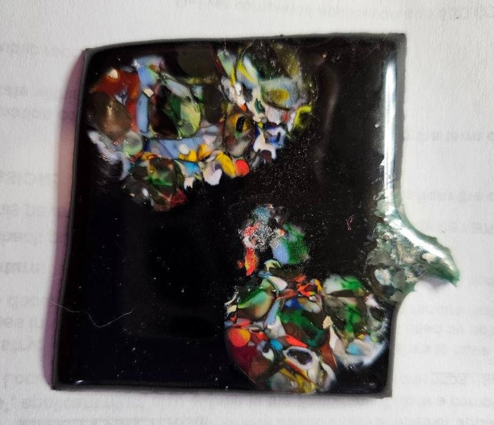 Fused Glass Refrigerator Magnets - Etsy