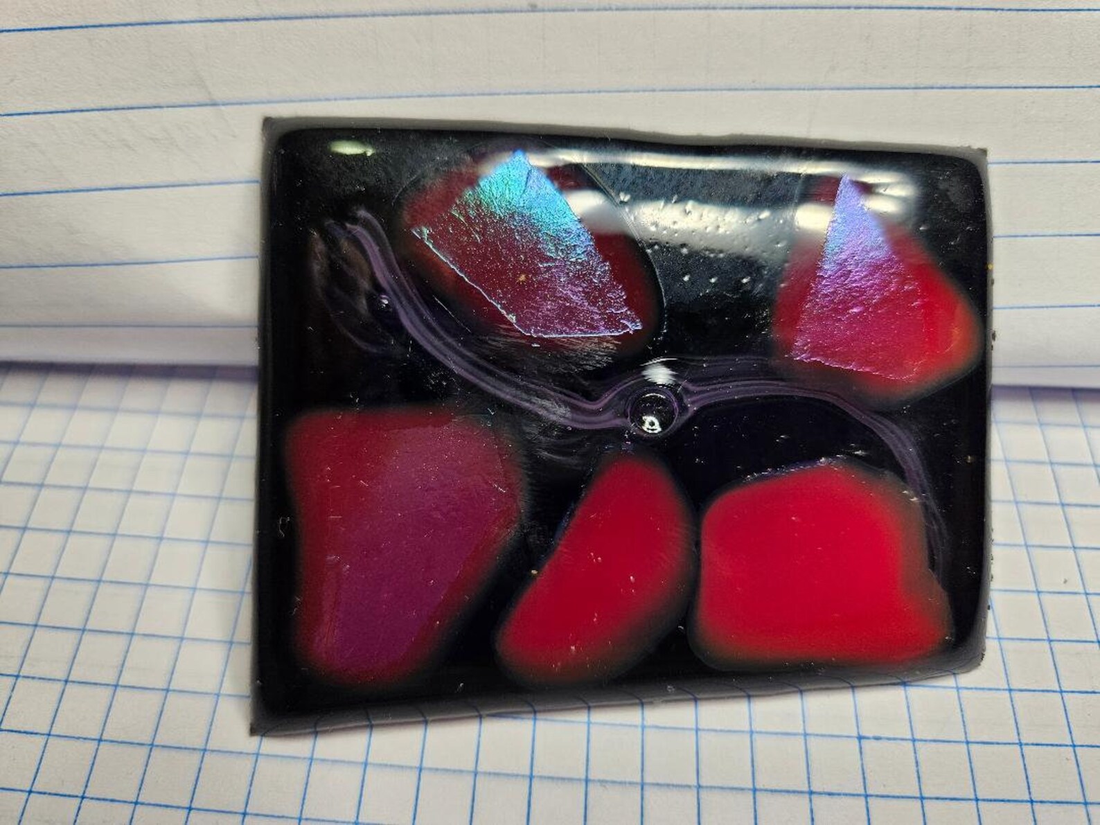Fused Glass Refrigerator Magnets - Etsy