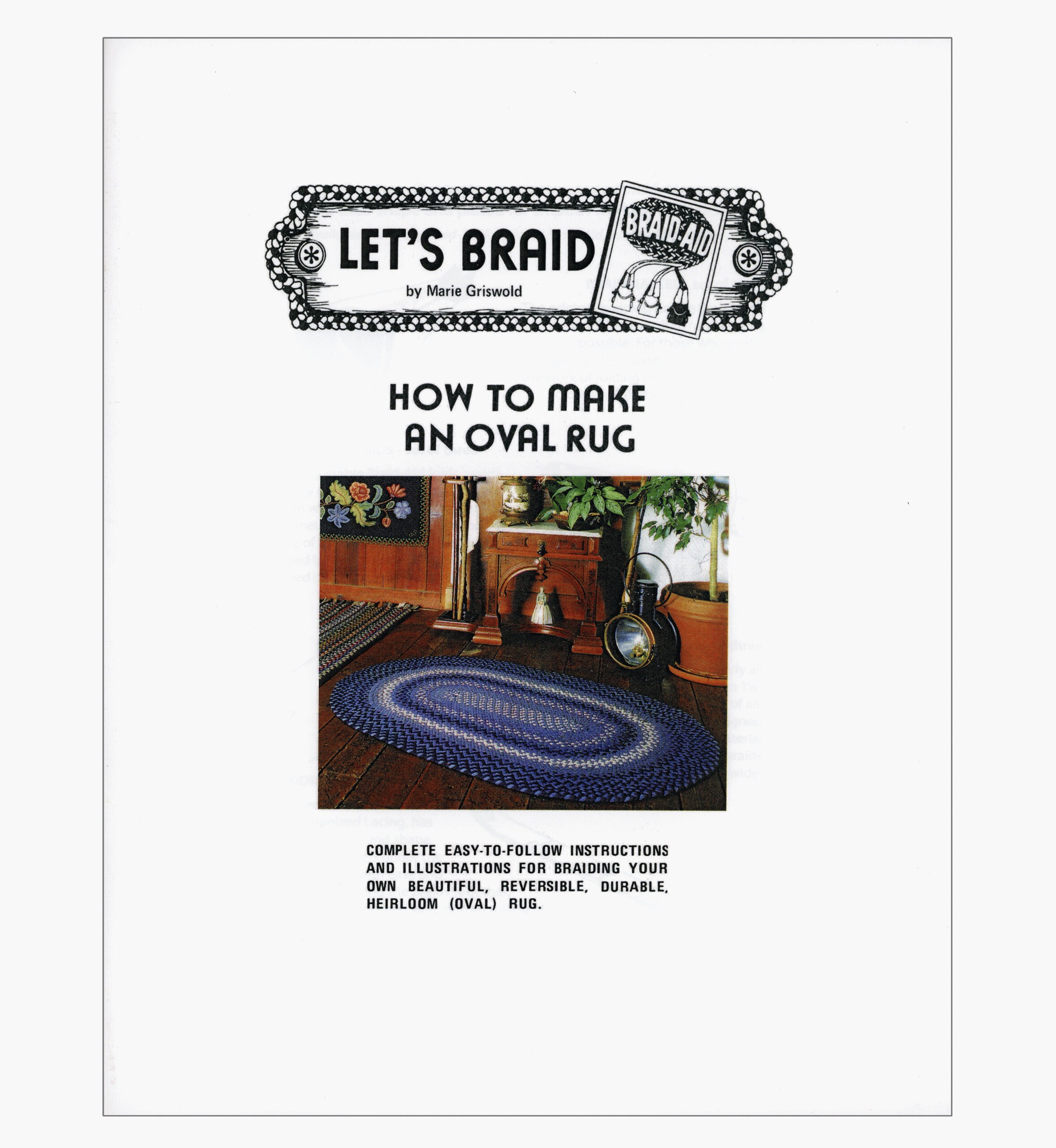 How to Make a Oval Braided Rug - Etsy