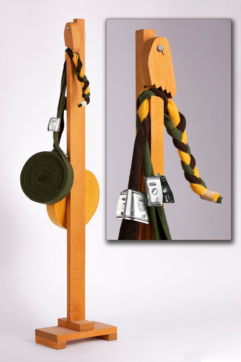 Wooden Braid Stand - Etsy