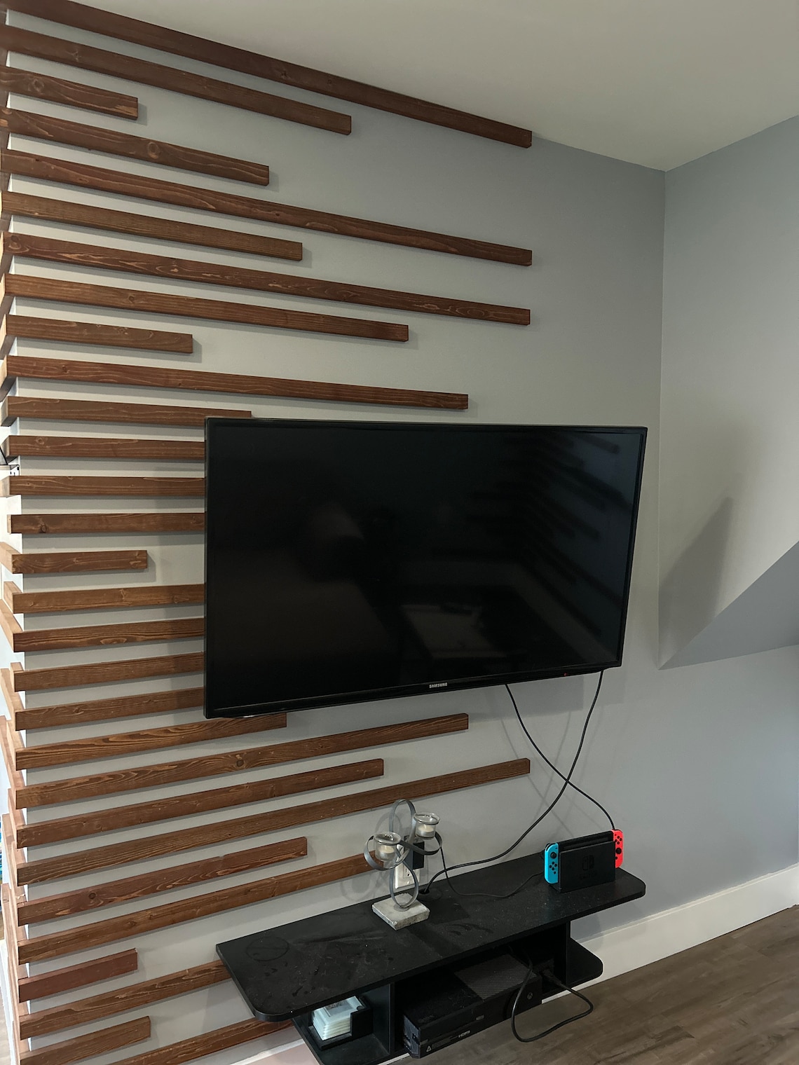 Wood Slat Accent Wall - Etsy