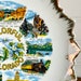 Vintage National Park Souvenir Plate Colorful Colorado Gold Trimmed ...