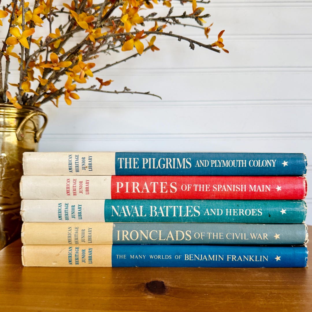 1960s American Heritage Junior Library - First Edition - Etsy