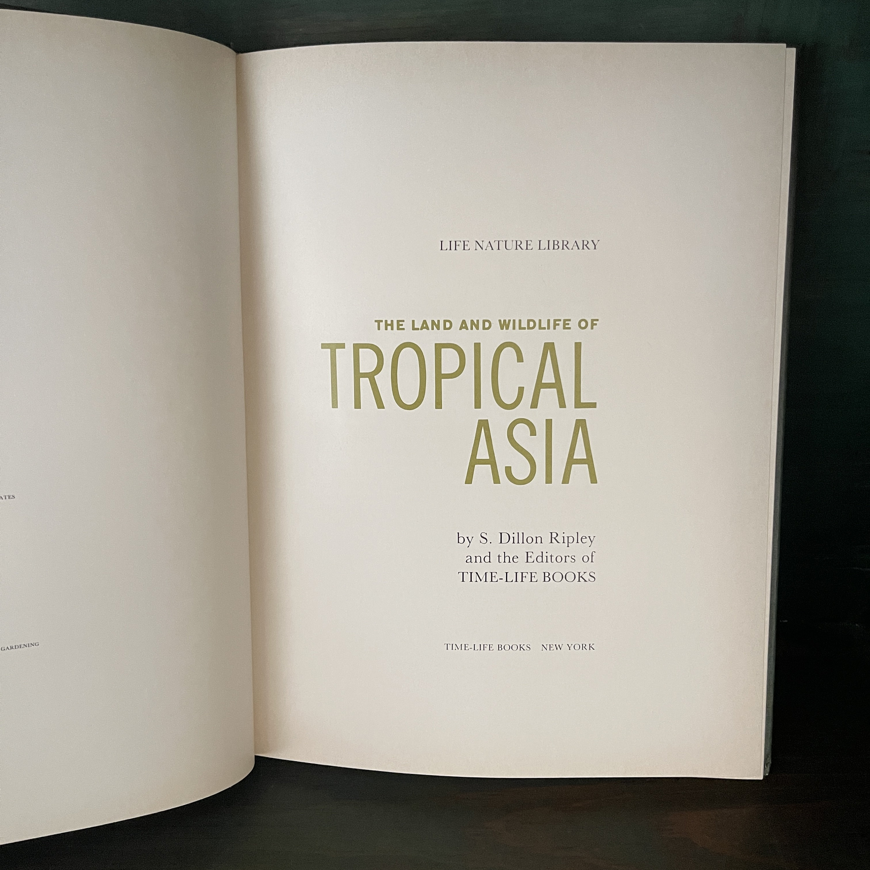 2 Vintage Life Nature Library Books Tropical Asia and the - Etsy