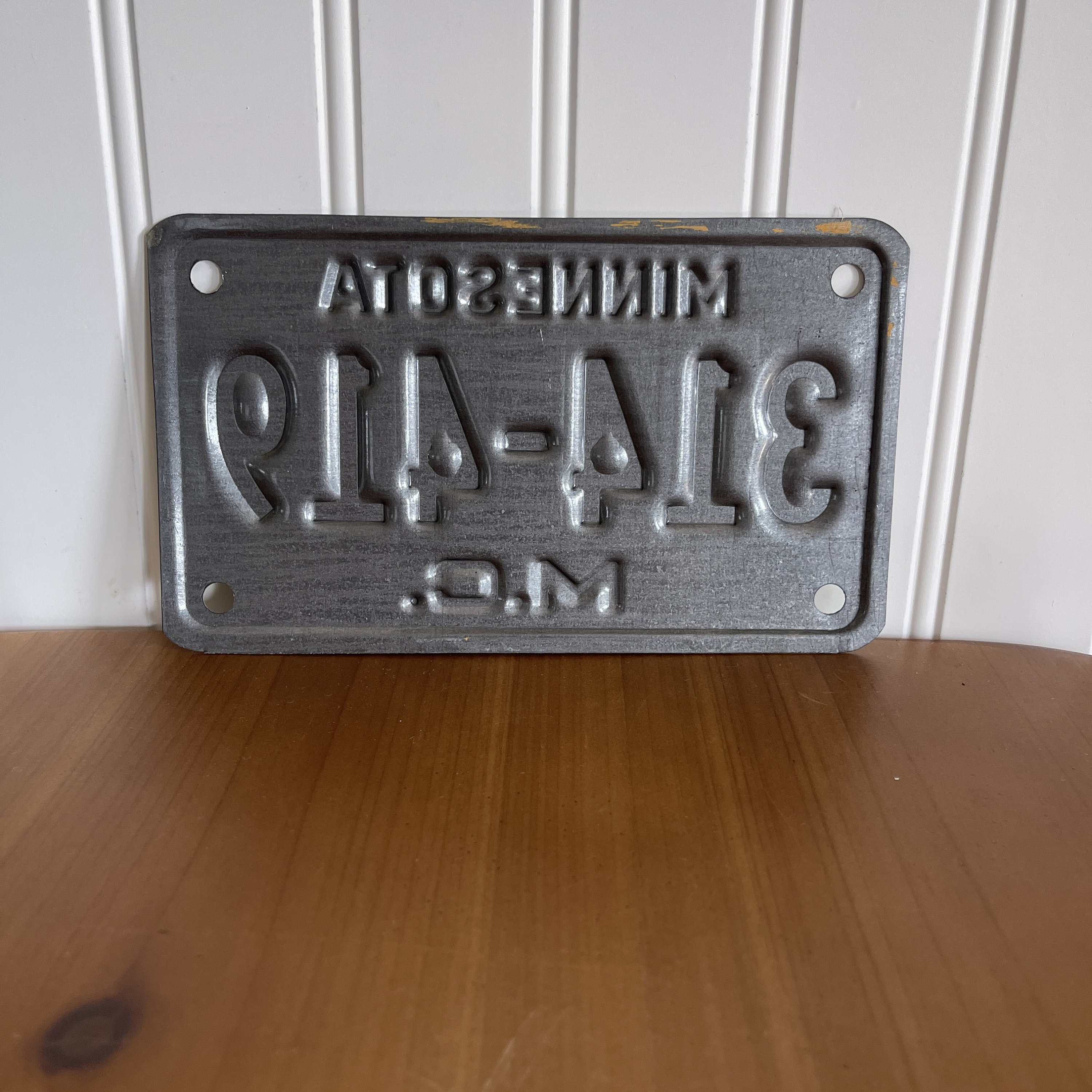 Vintage Motorcycle License Plates Kansas, 1974 and Minnesota, 1977 - Etsy