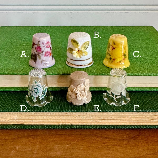 Collectible Thimbles - Etsy