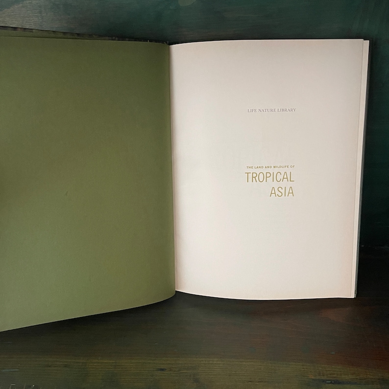 2 Vintage Life Nature Library Books Tropical Asia and the - Etsy