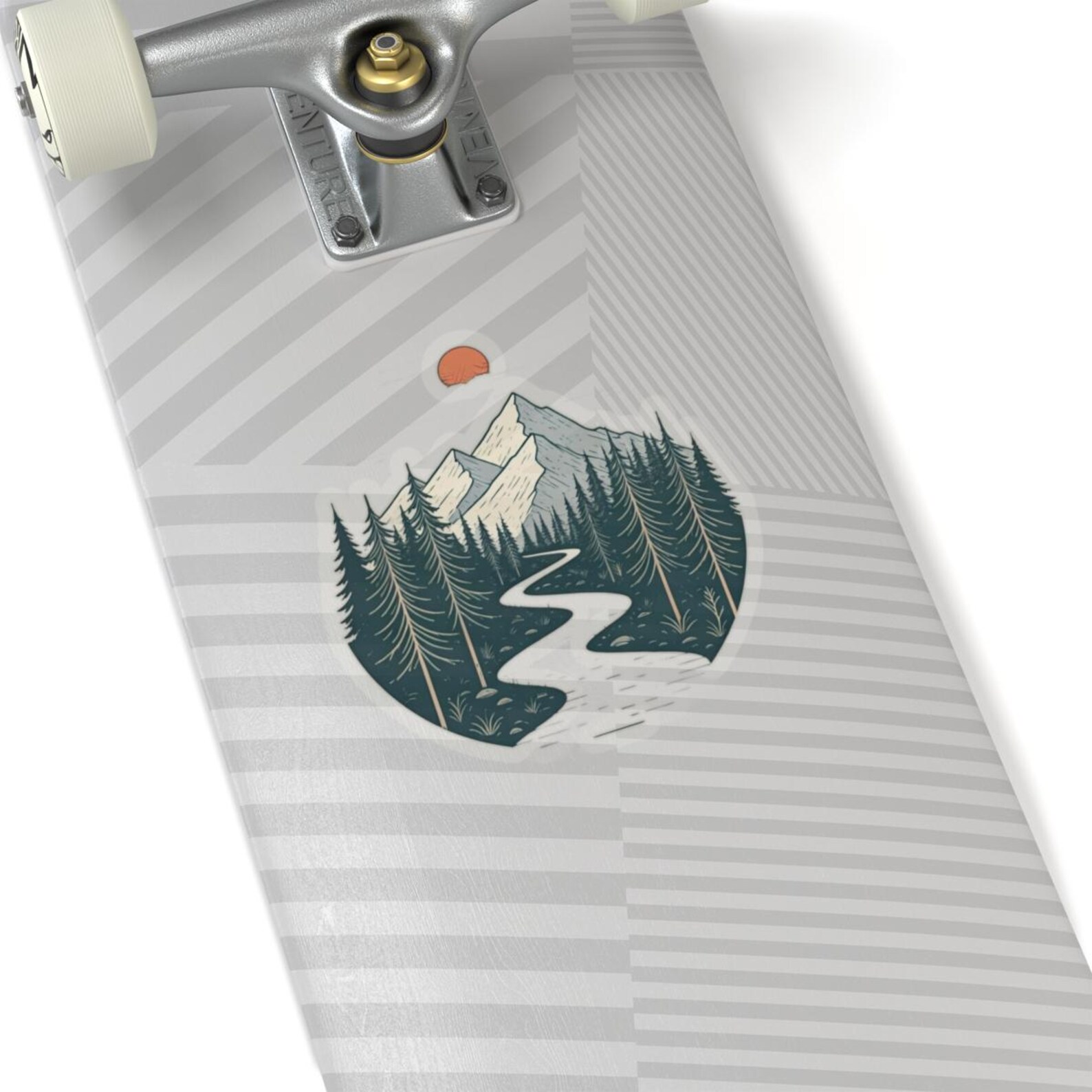Hiker's Path Kiss-cut Stickers - Etsy