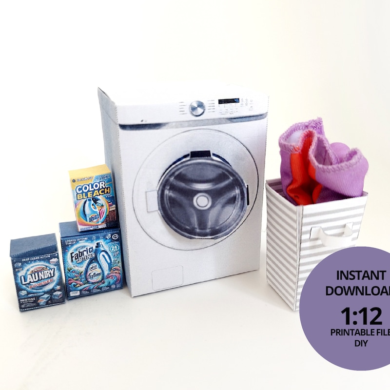 Washing Machine 1/12 - Etsy