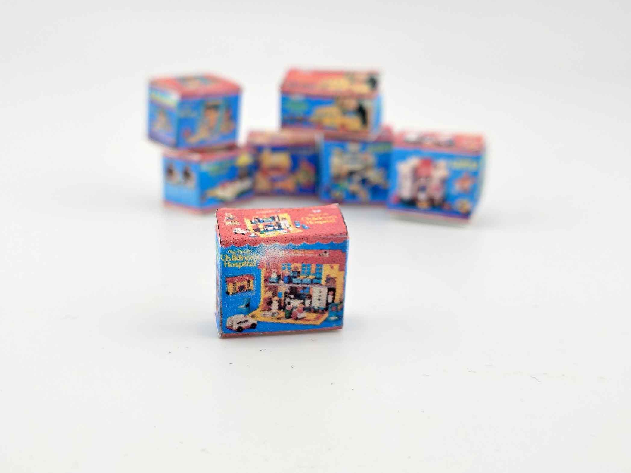 1:12 1970 Vintage Classic Toy Box, Newborns, Infants, Babies, for ...