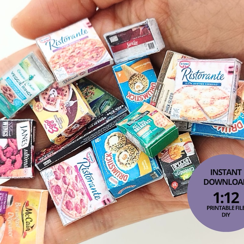Miniature Doll Food - Etsy