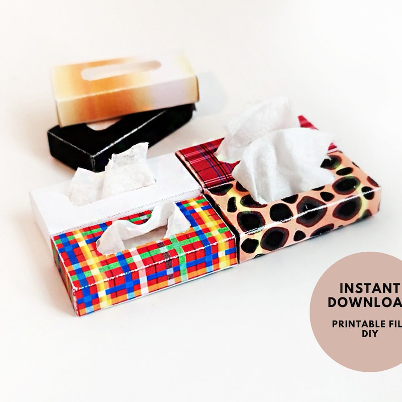 Tissue Box With Towel Set - Etsy