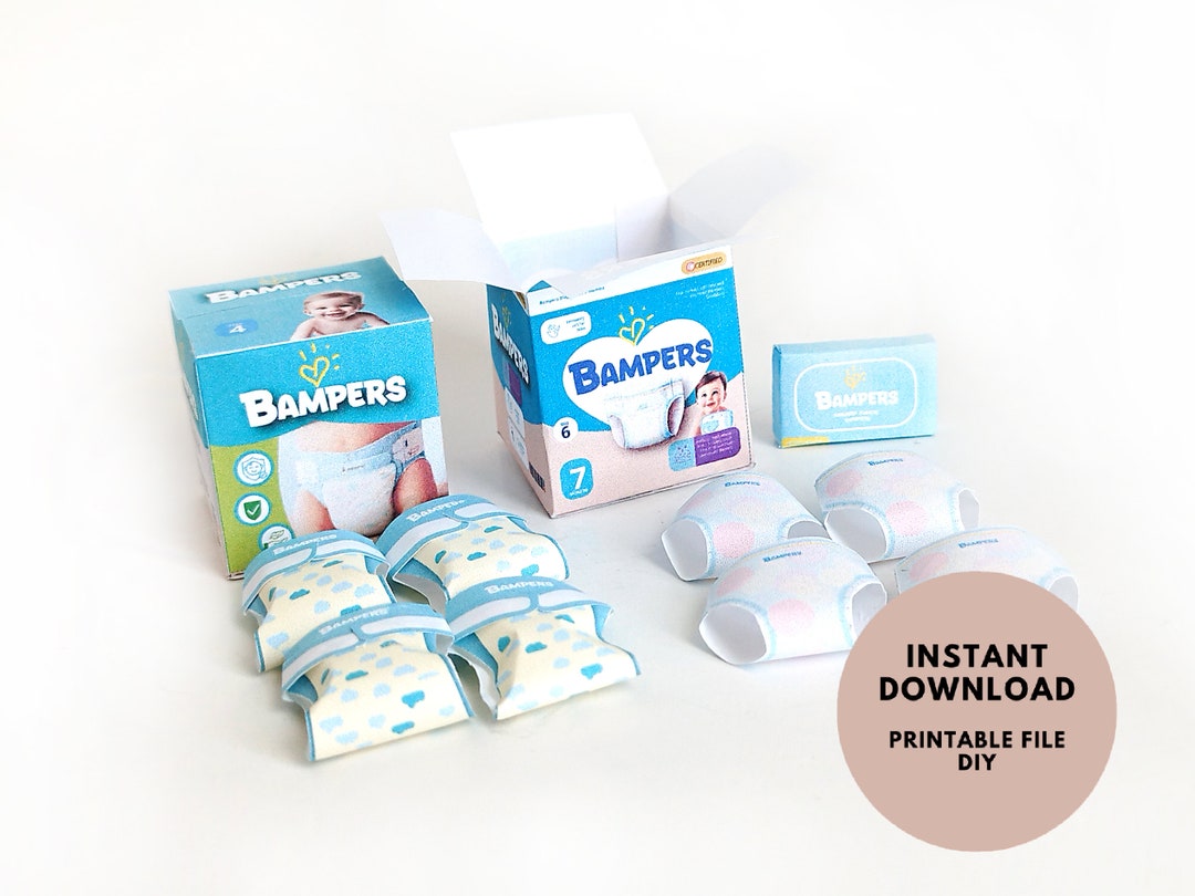 1:6 Baby Set With Diapers and Wipers, Newborns, Infants, Babies, for ...