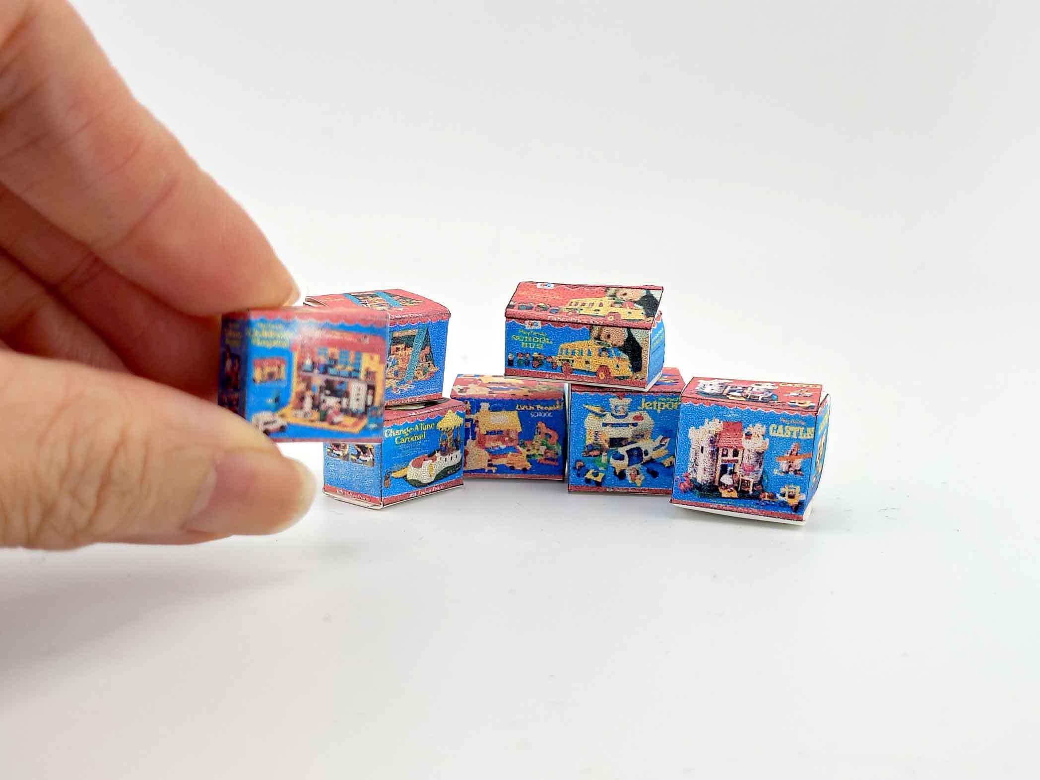 1:12 1970 Vintage Classic Toy Box, Newborns, Infants, Babies, for ...