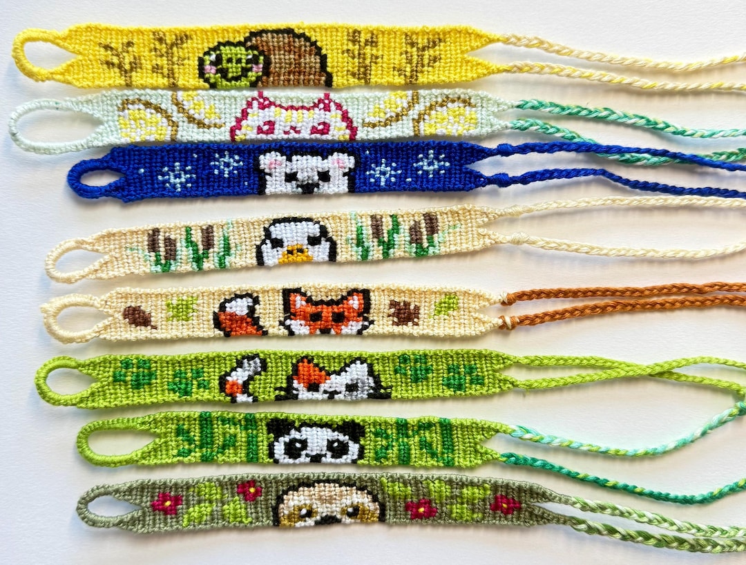 Wild Bond Braclets - Friendship Braclets Inspired by Animals - Etsy