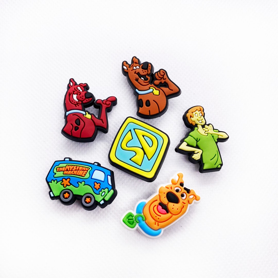 Scooby-doo Shoe Croc Charms & Jibbitz Set Fun Cartoon Clogs Accessories ...