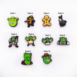 Shrek Croc Charms: Transform Your Footwear With Playful and Whimsical ...