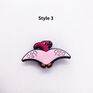 Cute Dinosaurs Croc Charms Jibbitz Set for Clogs Shoe Accessories ...