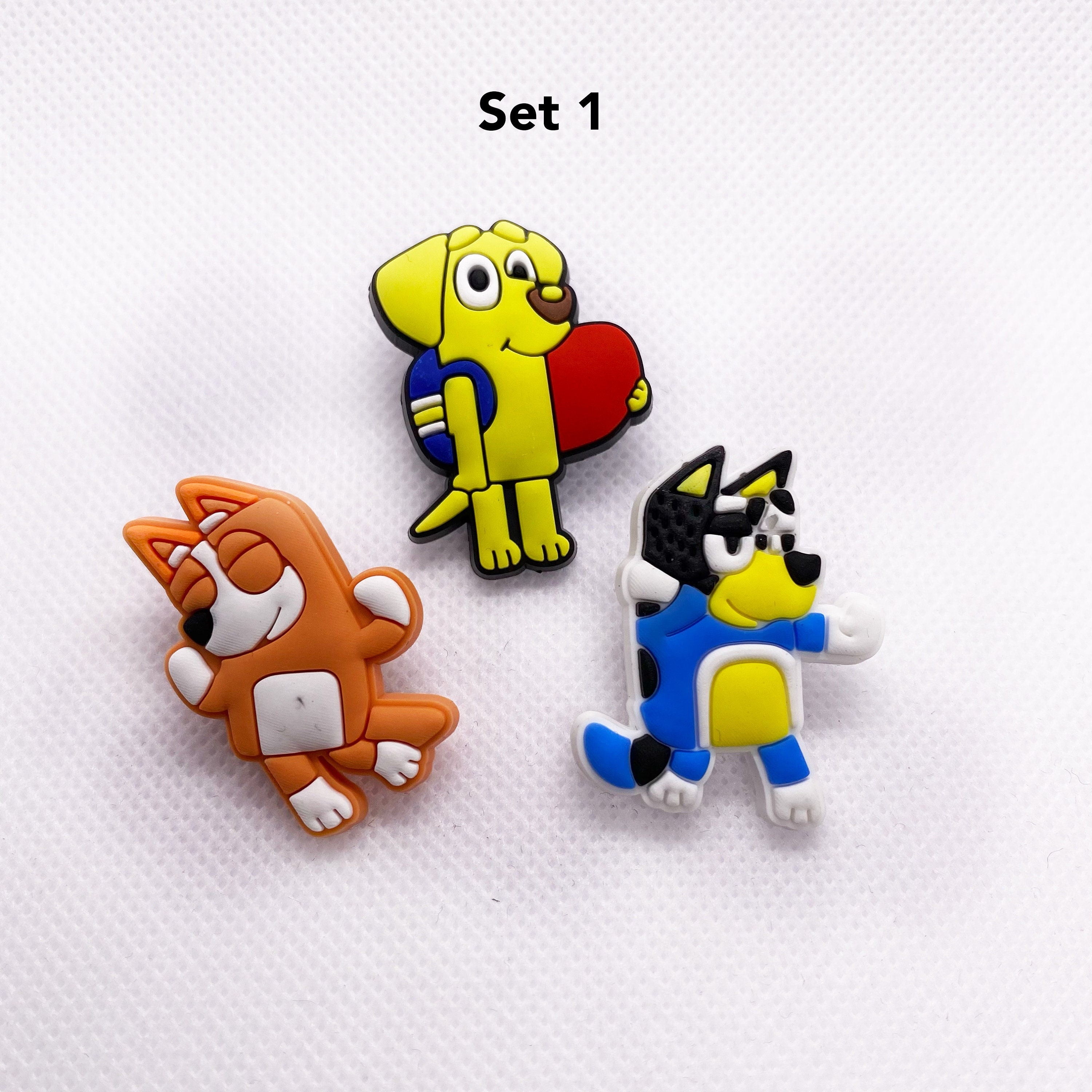 Bluey and Bingo Croc Charms Jibbitz Set for Clogs: Join the - Etsy