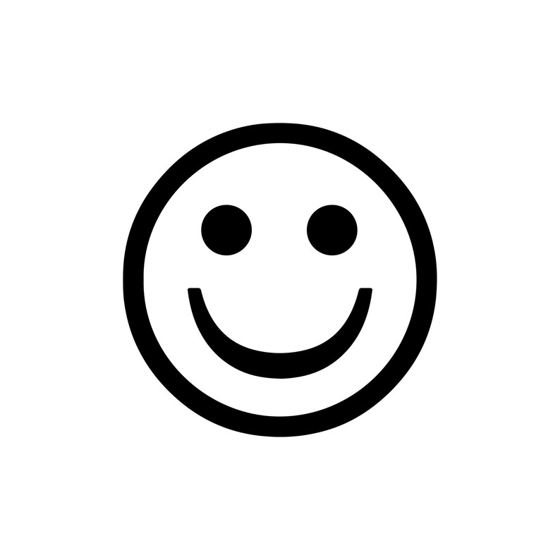 Smiley Face Digital Download SVG PNG DXF Pdf Eps - Etsy UK