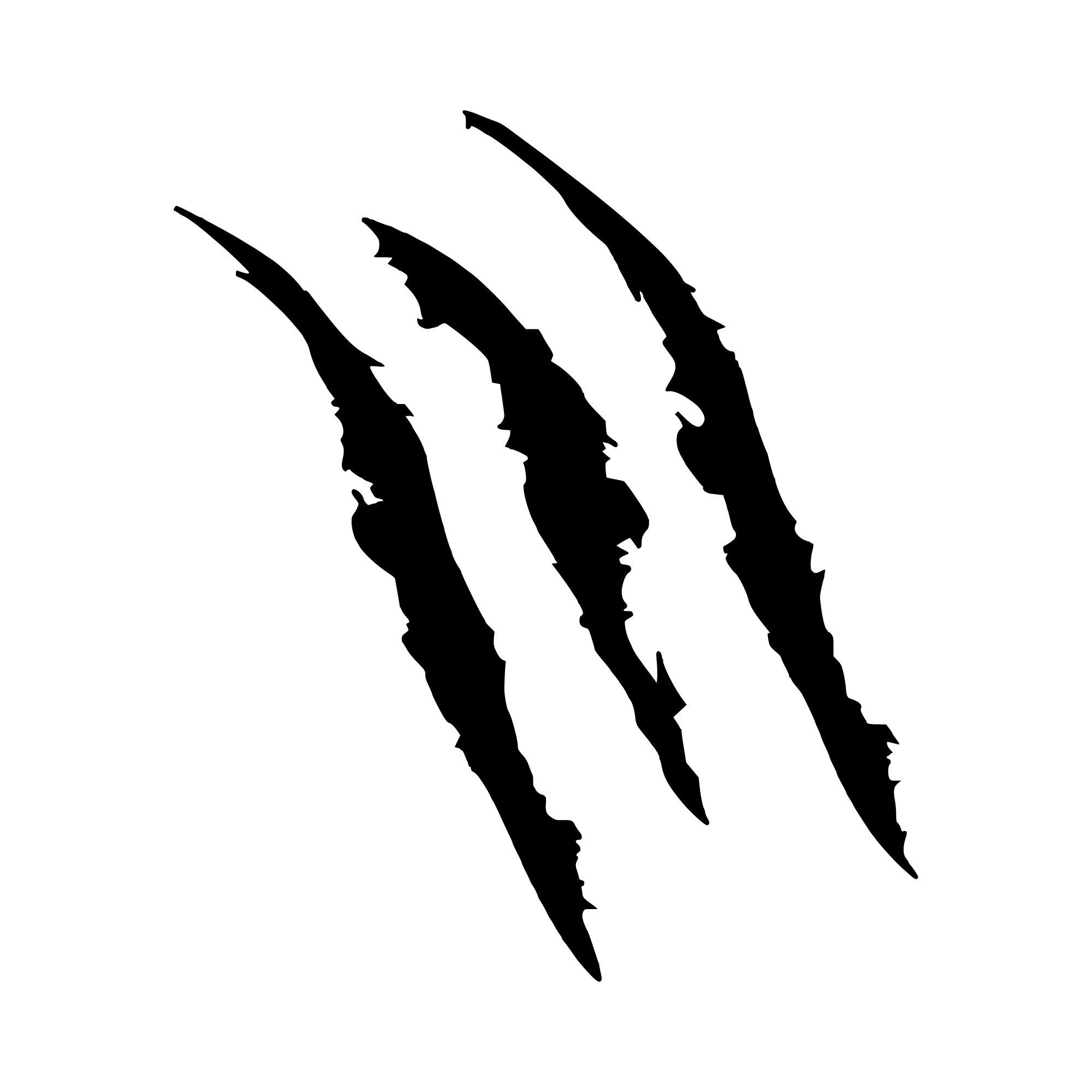 Claw Marks SVG Instant Download SVG, PNG, Jpg Digital Download - Etsy