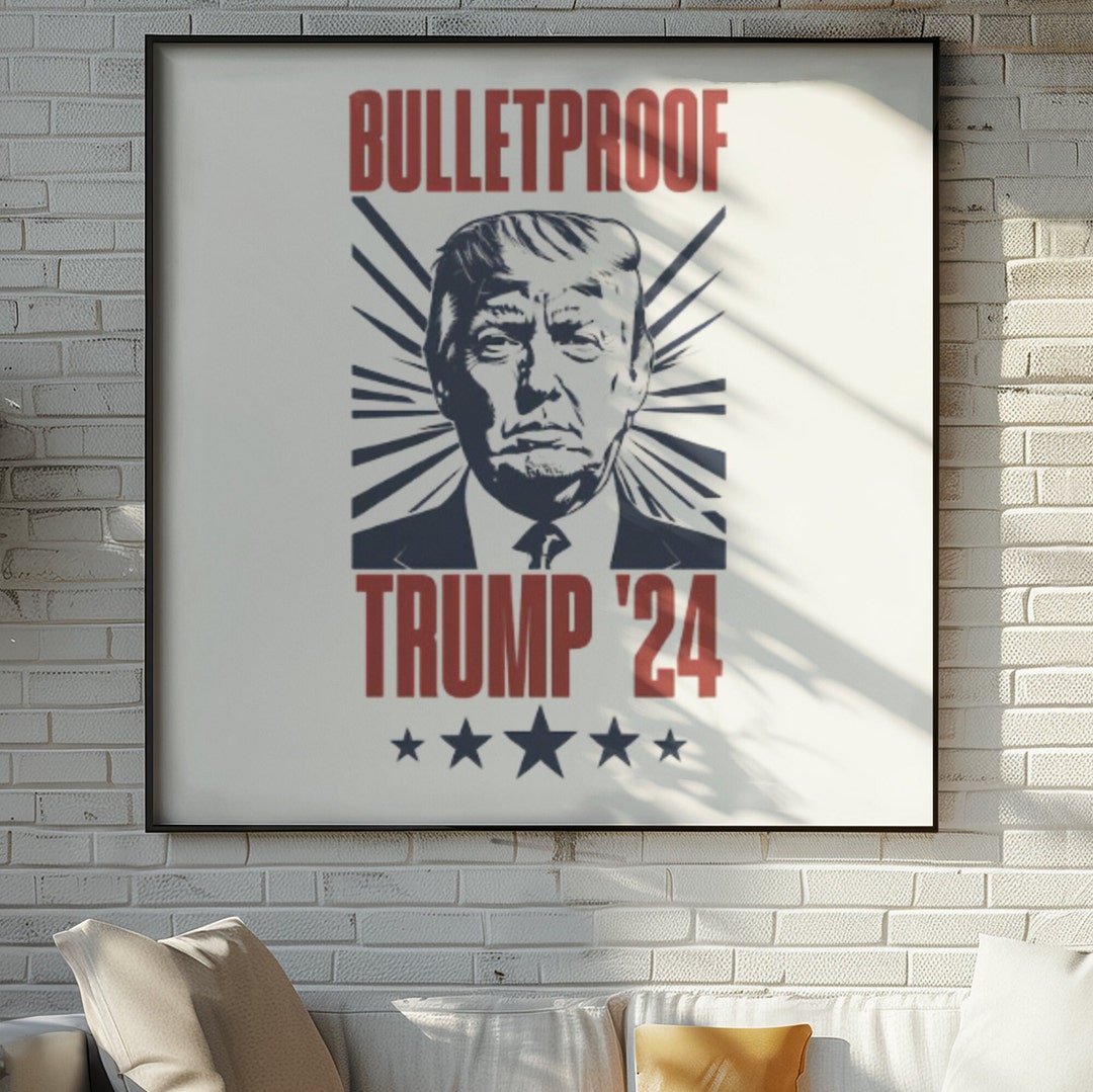 Trump 2024 SVG, Bulletproof Trump SVG, Free Trump SVG, Donald Trump ...