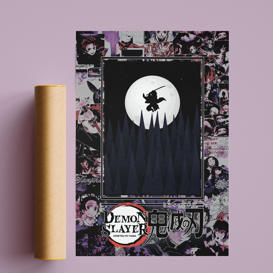Anime Gifts Demon Poster Blade of Demon Destruction Poster - Etsy